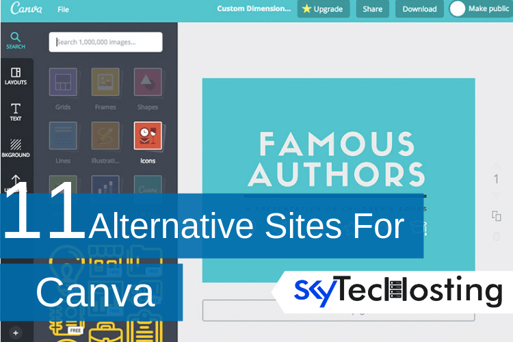 Top 31+ Sites Like Canva: Drag-and-Drop Your Creativity - SkyTechosting
