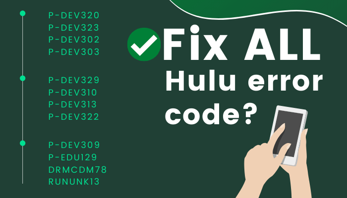 Top 6 Solutions to [Fix] Various Hulu Error Code - SkyTechosting