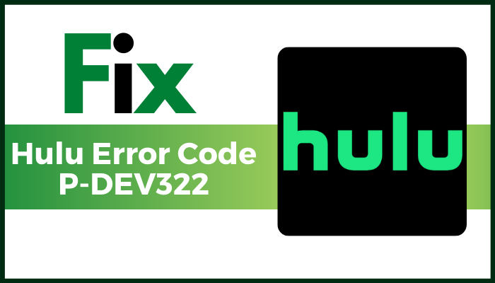 Fix: Hulu Error Code p-dev322, p-dev329, p-dev323, p-dev302 - SkyTechosting